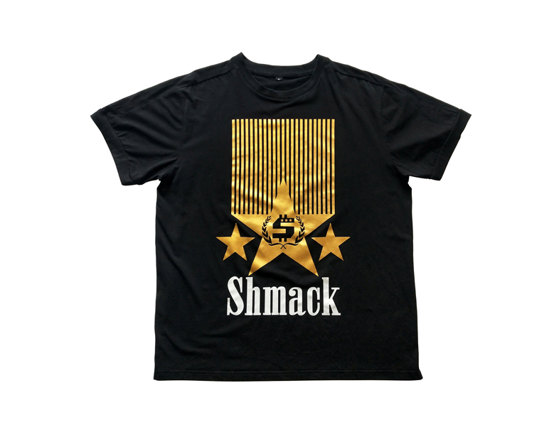 SHMACK T-SHIRT ( GOLD STAR ) - $0.00 : SNEAKERS INVESTMENT CO., LTD.